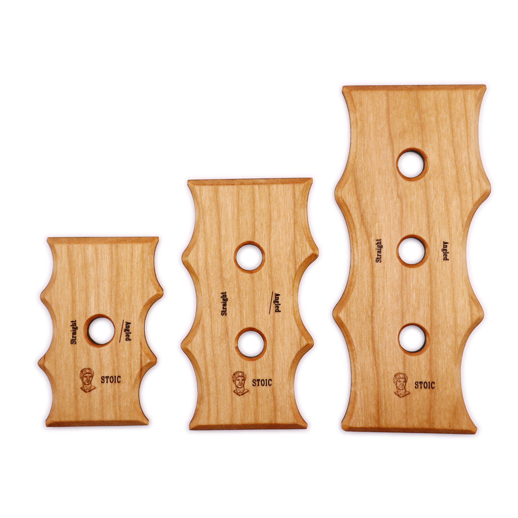 Stoic Clay Tools - Original Handcrafted Wood Ribs for Pottery
